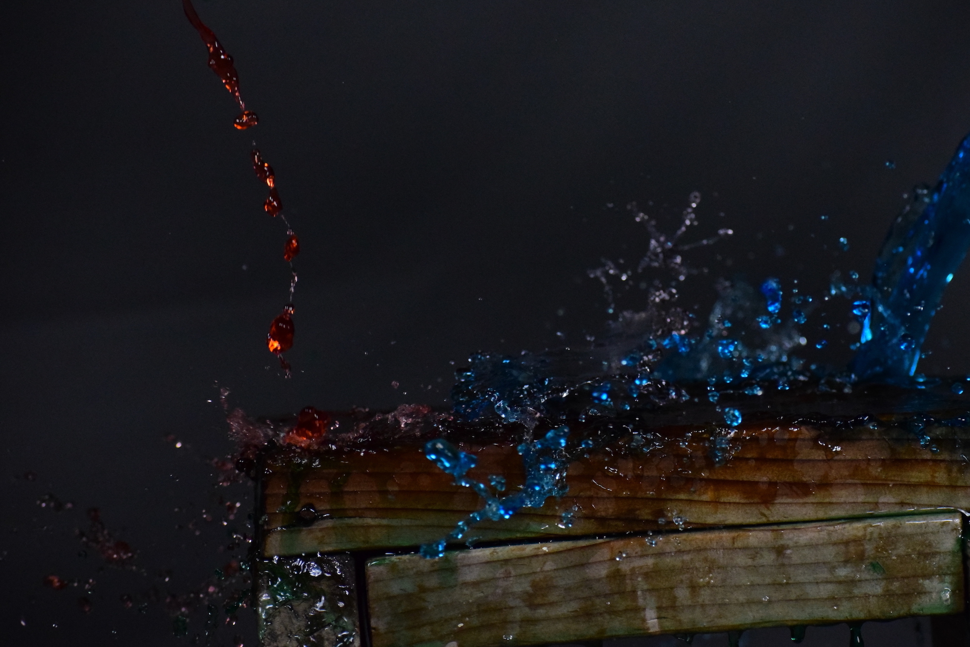 Water Splash in mid-air - Lenspiration