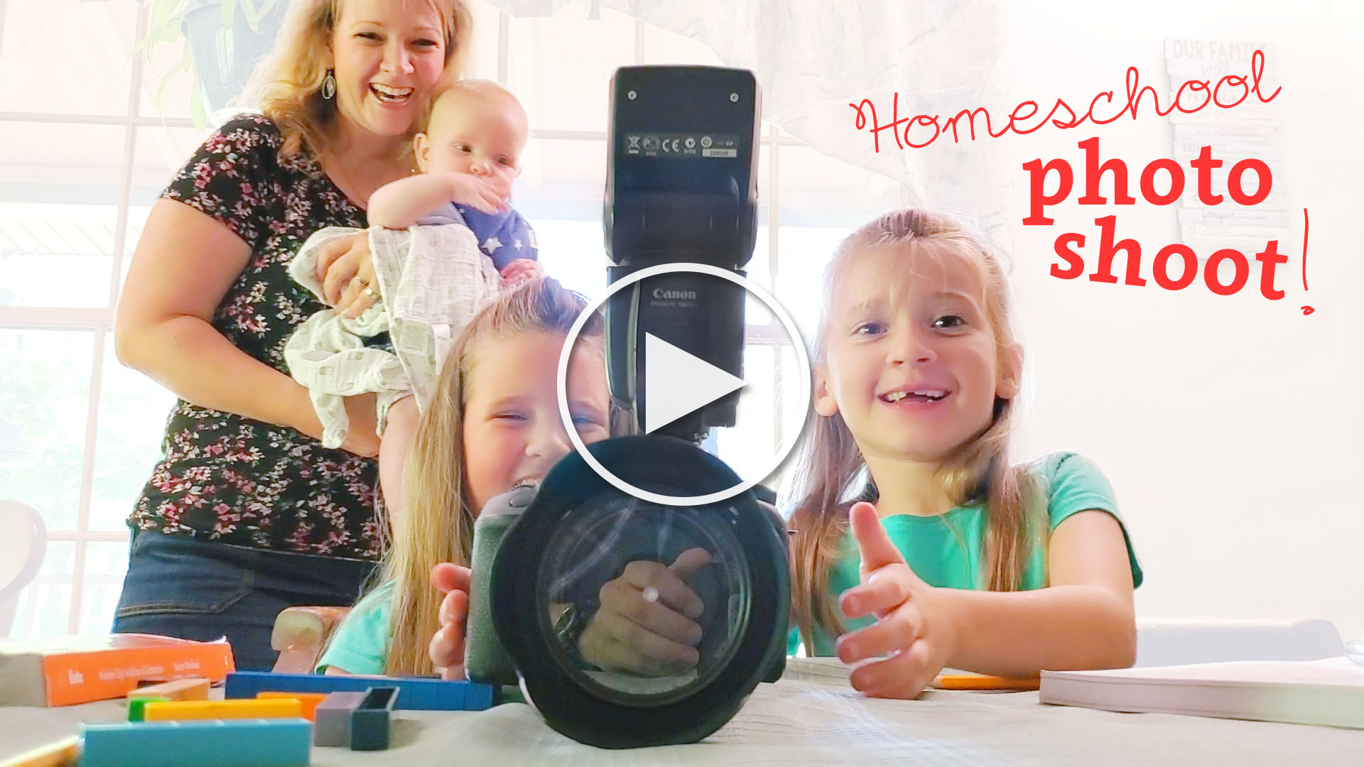 Homeschooling Photo Shoot! - Lenspiration