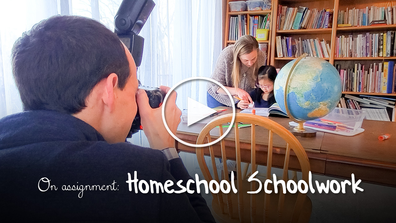 On Assignment: Homeschool Schoolwork - Lenspiration