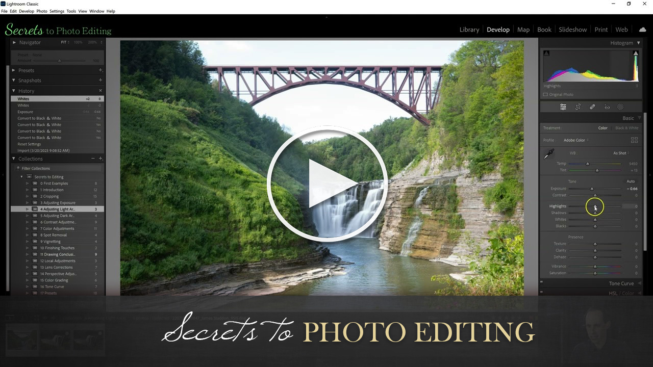 Adjusting the Light Areas - Lenspiration