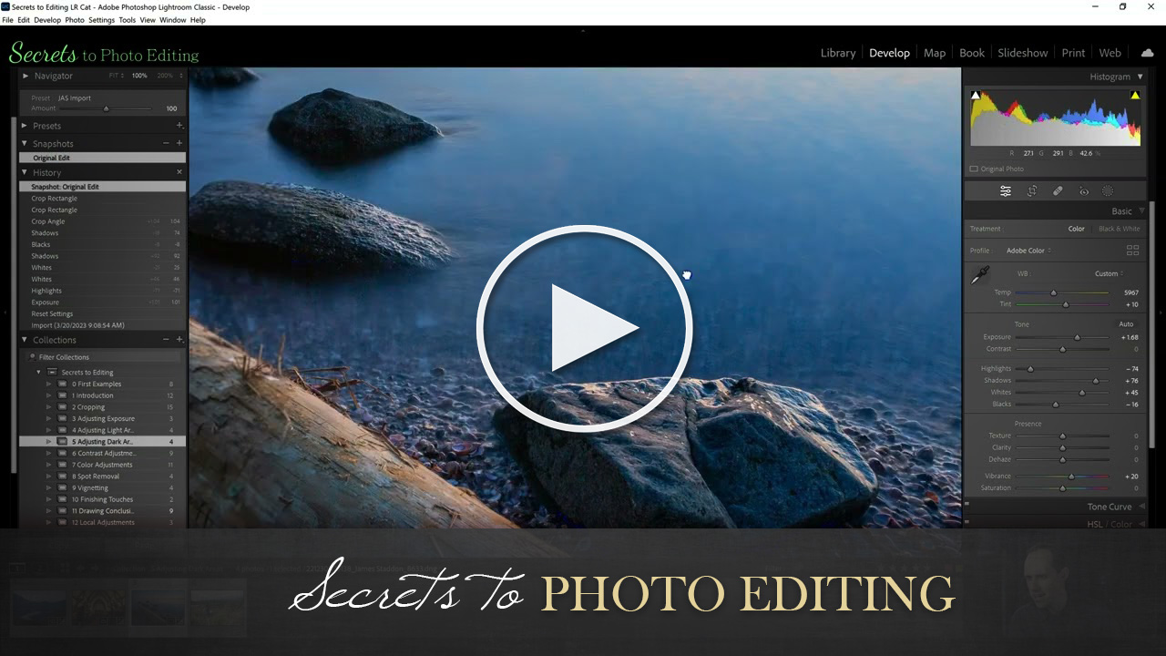 Adjusting the Dark Areas - Lenspiration