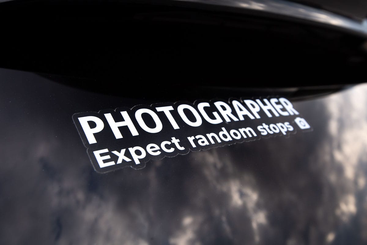 Photographer Bumper Sticker - Lenspiration