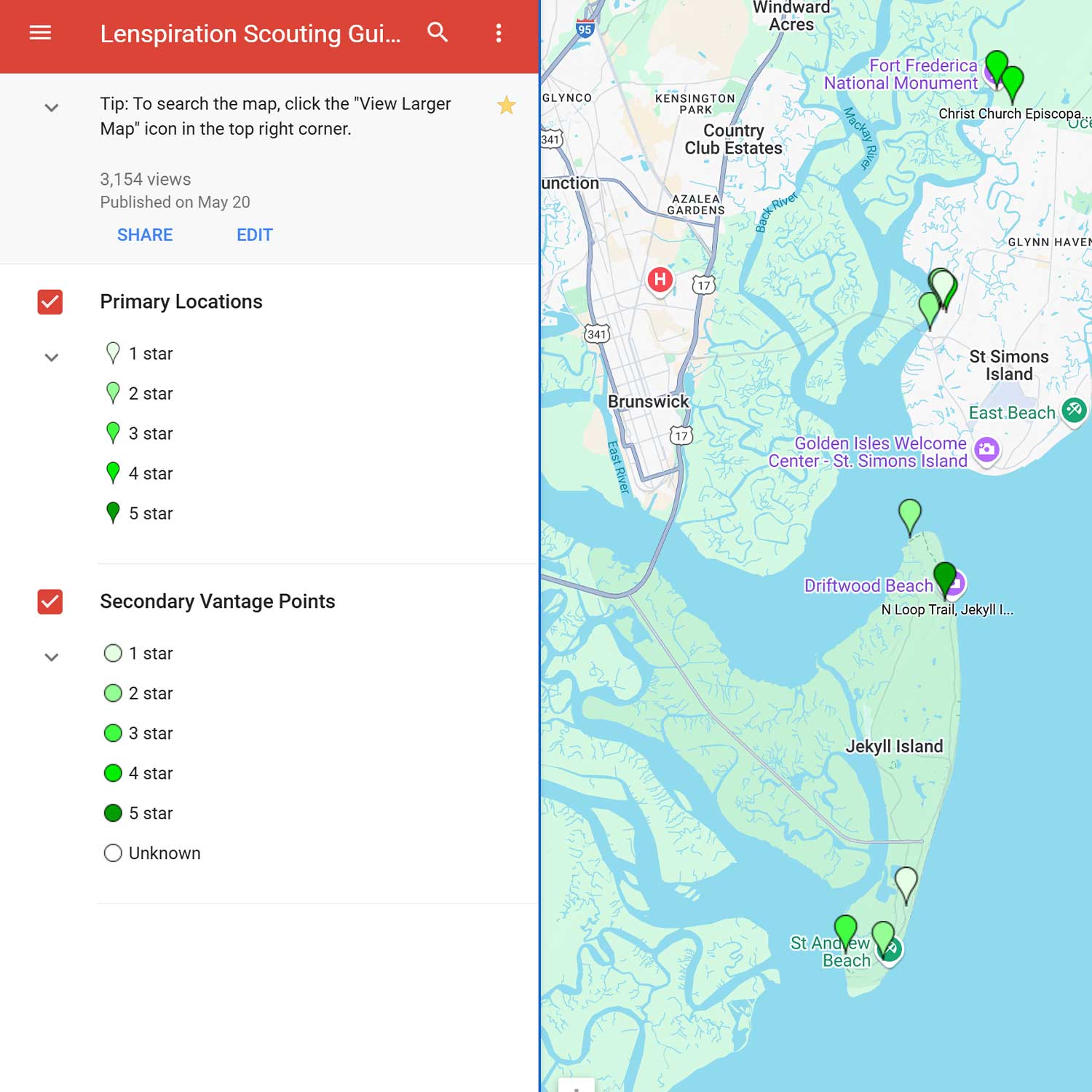 Lenspiration Scouting Guide - Lenspiration
